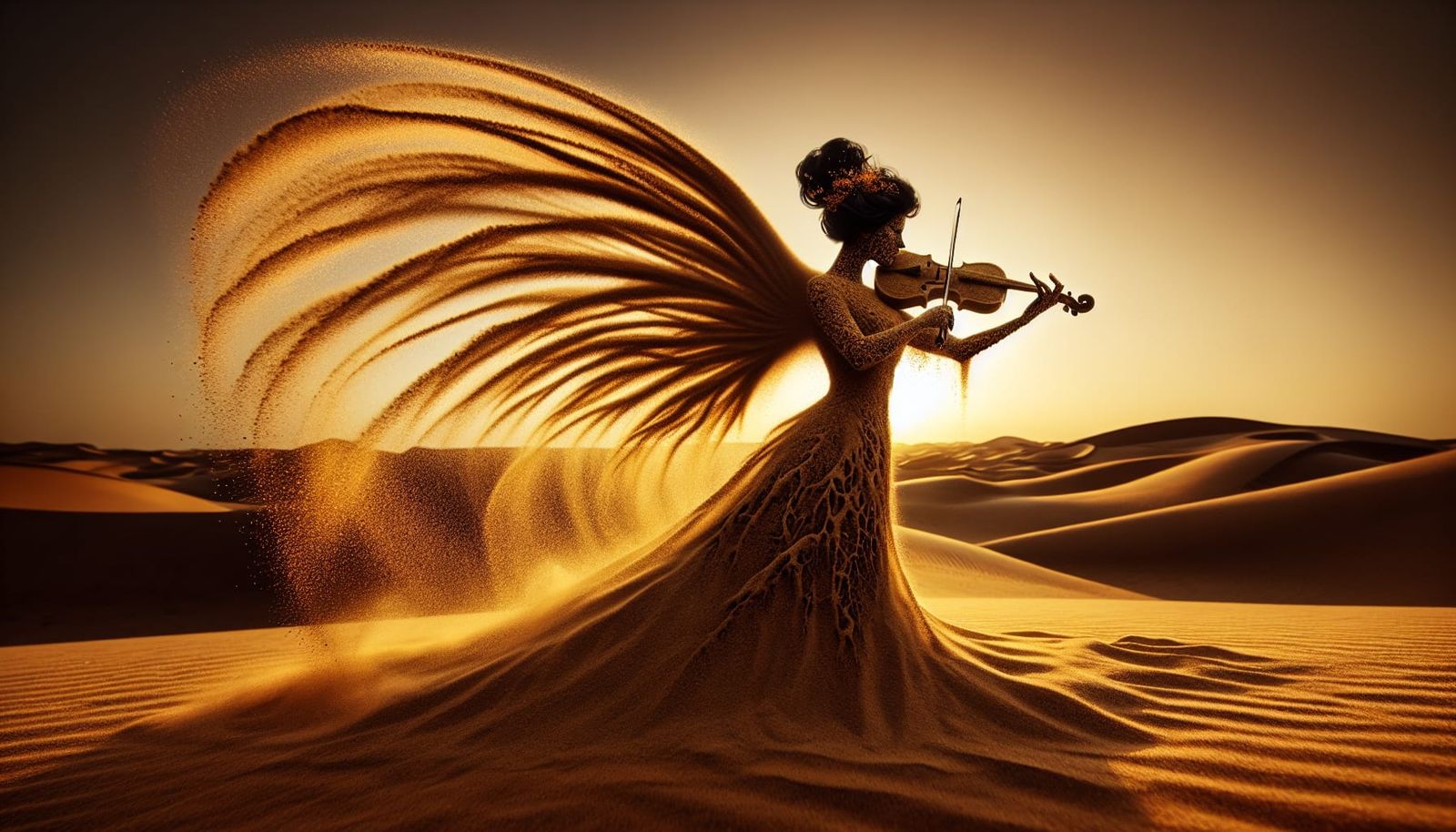 The Arabian Desert Fairy 26 - AI Generated Artwork - NightCafe Creator