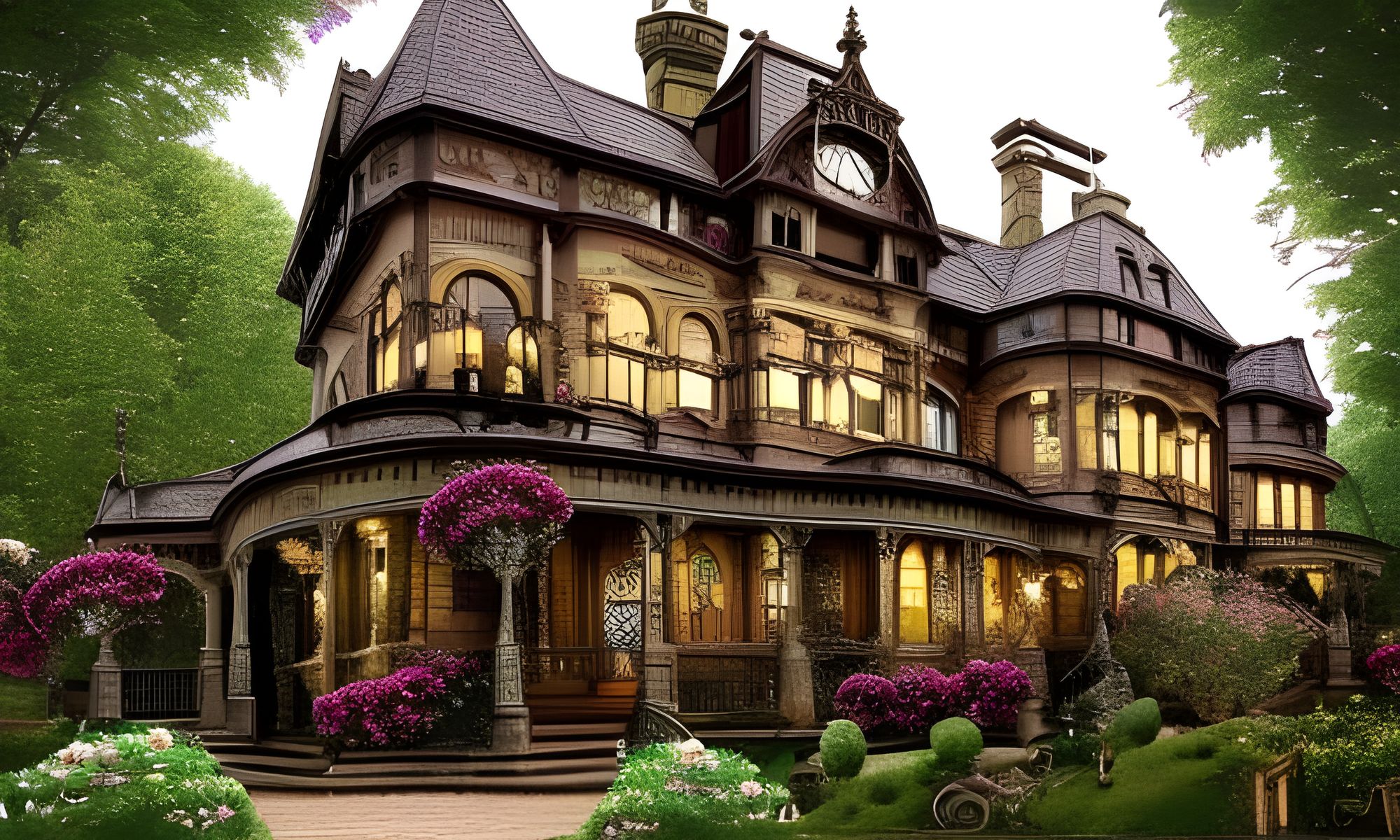 Victorian Steampunk Mansion : r/nightcafe