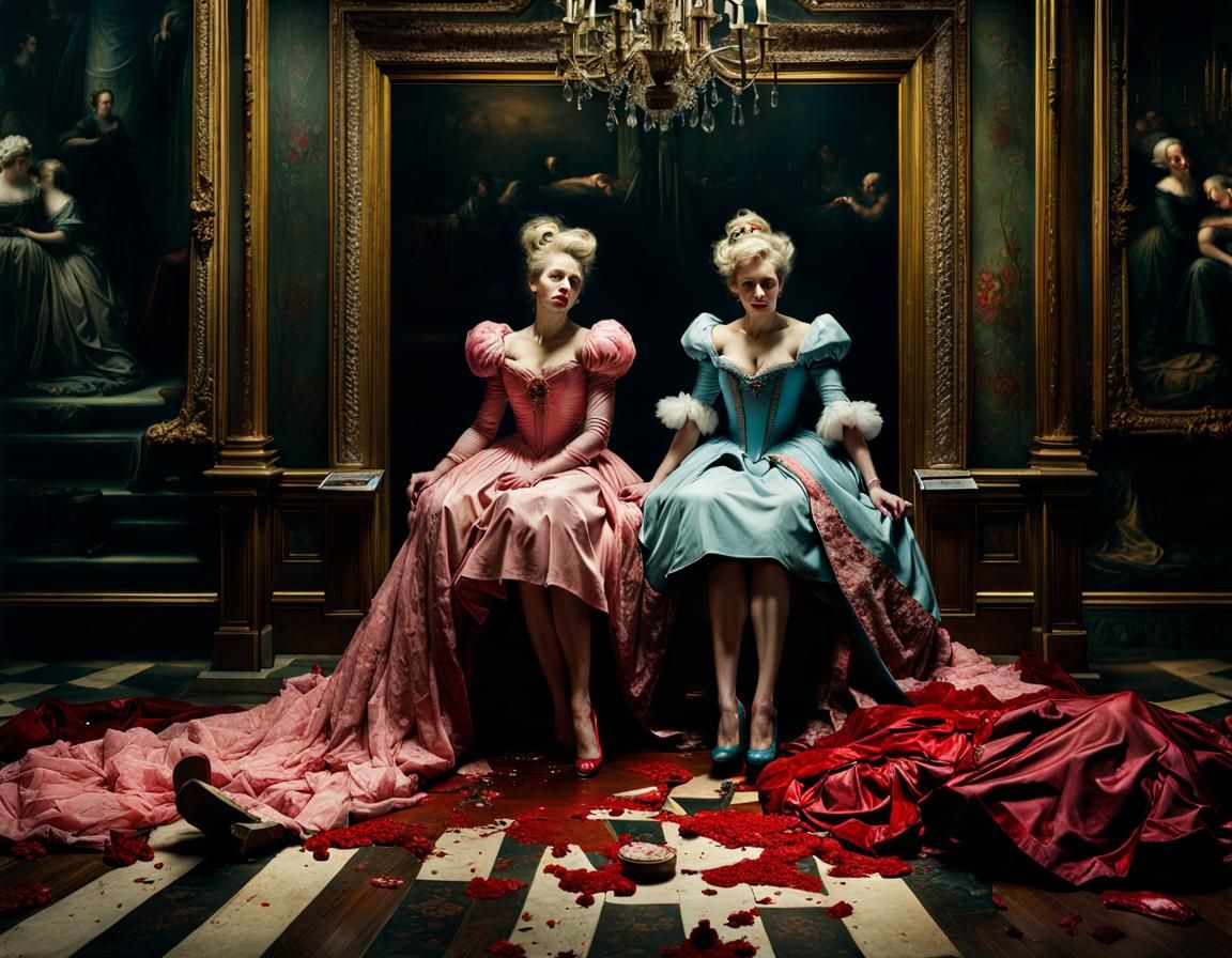 Cinderella's ugly sisters, chopped their toes off to fit in tight shoes ...