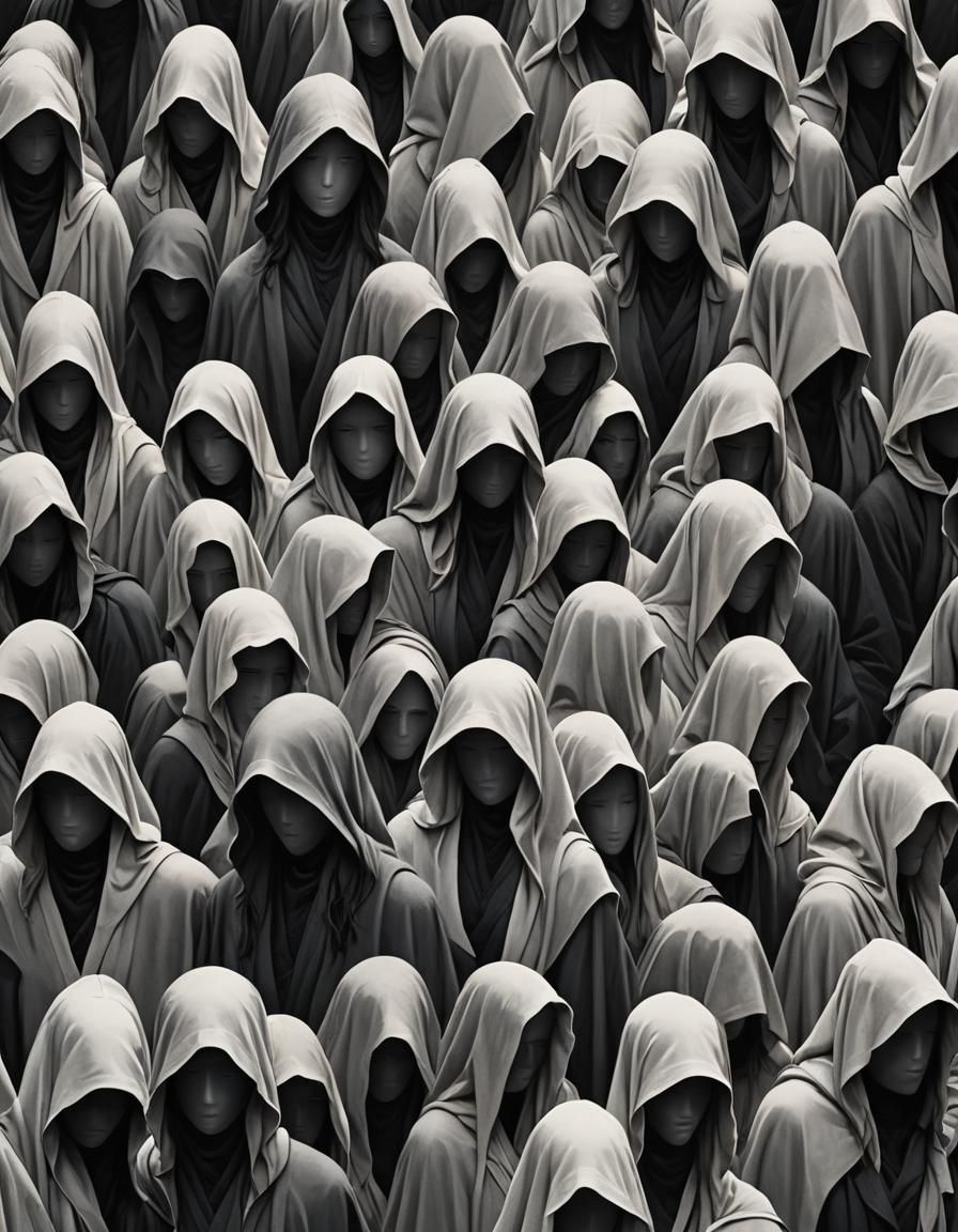 Faceless Ones - AI Generated Artwork - NightCafe Creator