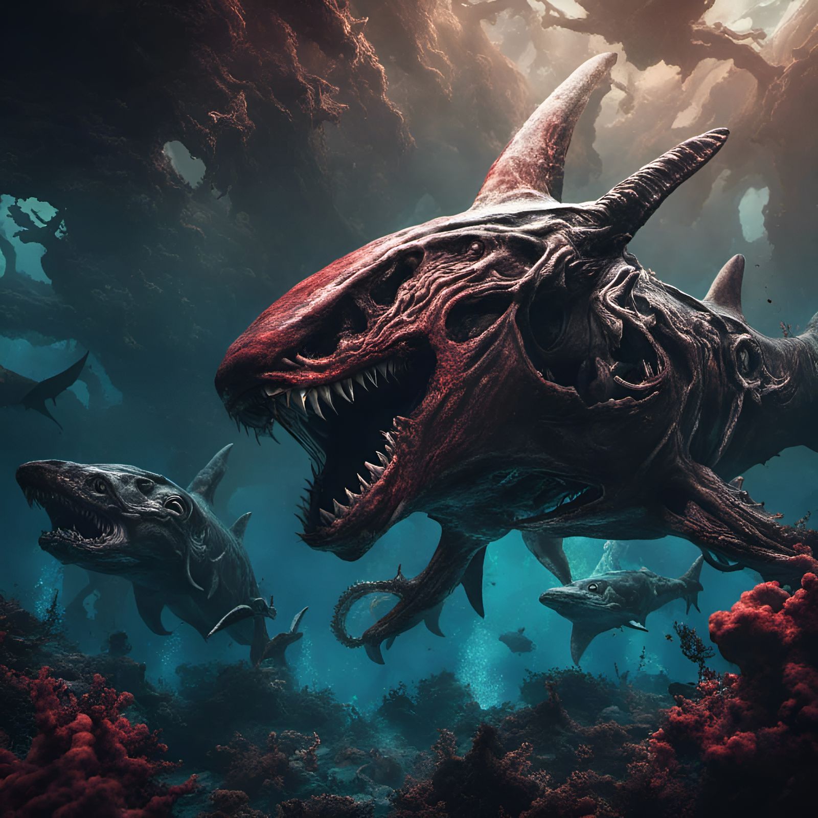 HELL REEF 3 - AI Generated Artwork - NightCafe Creator