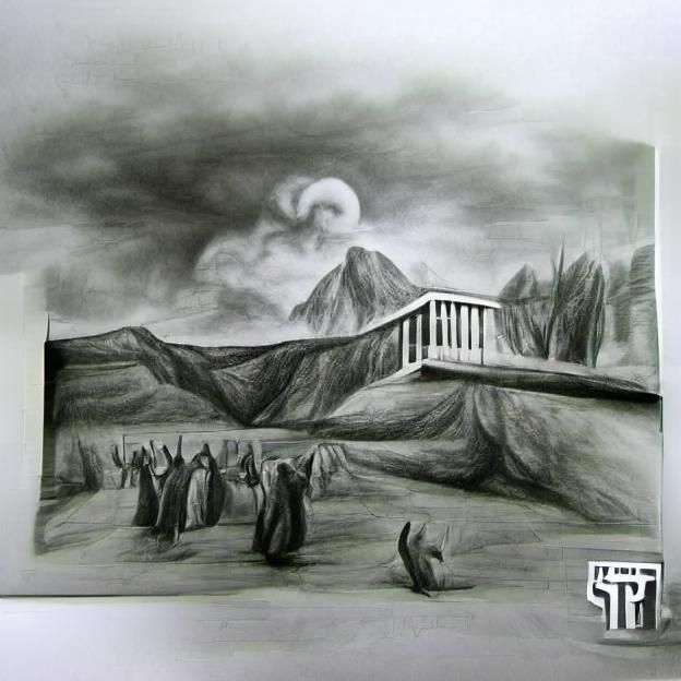 The Fourth Terrace of Purgatory (Sloth) - AI Generated Artwork ...