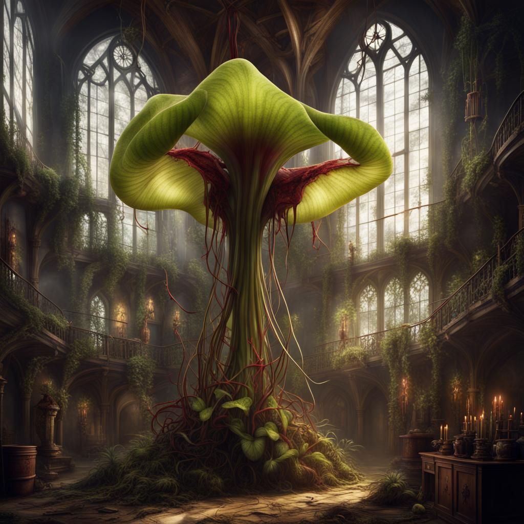 Strong plant - AI Generated Artwork - NightCafe Creator