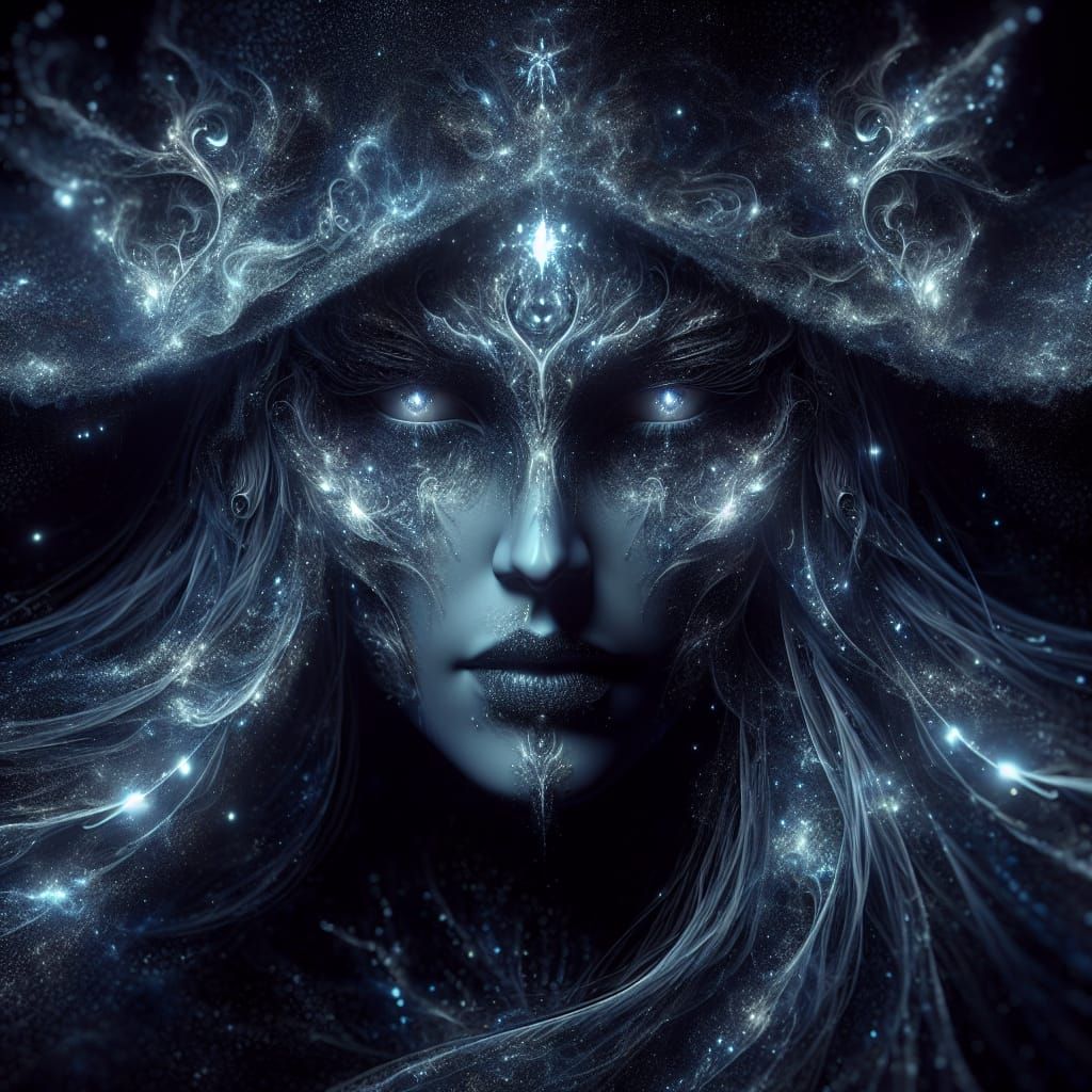 Galactic witch - AI Generated Artwork - NightCafe Creator