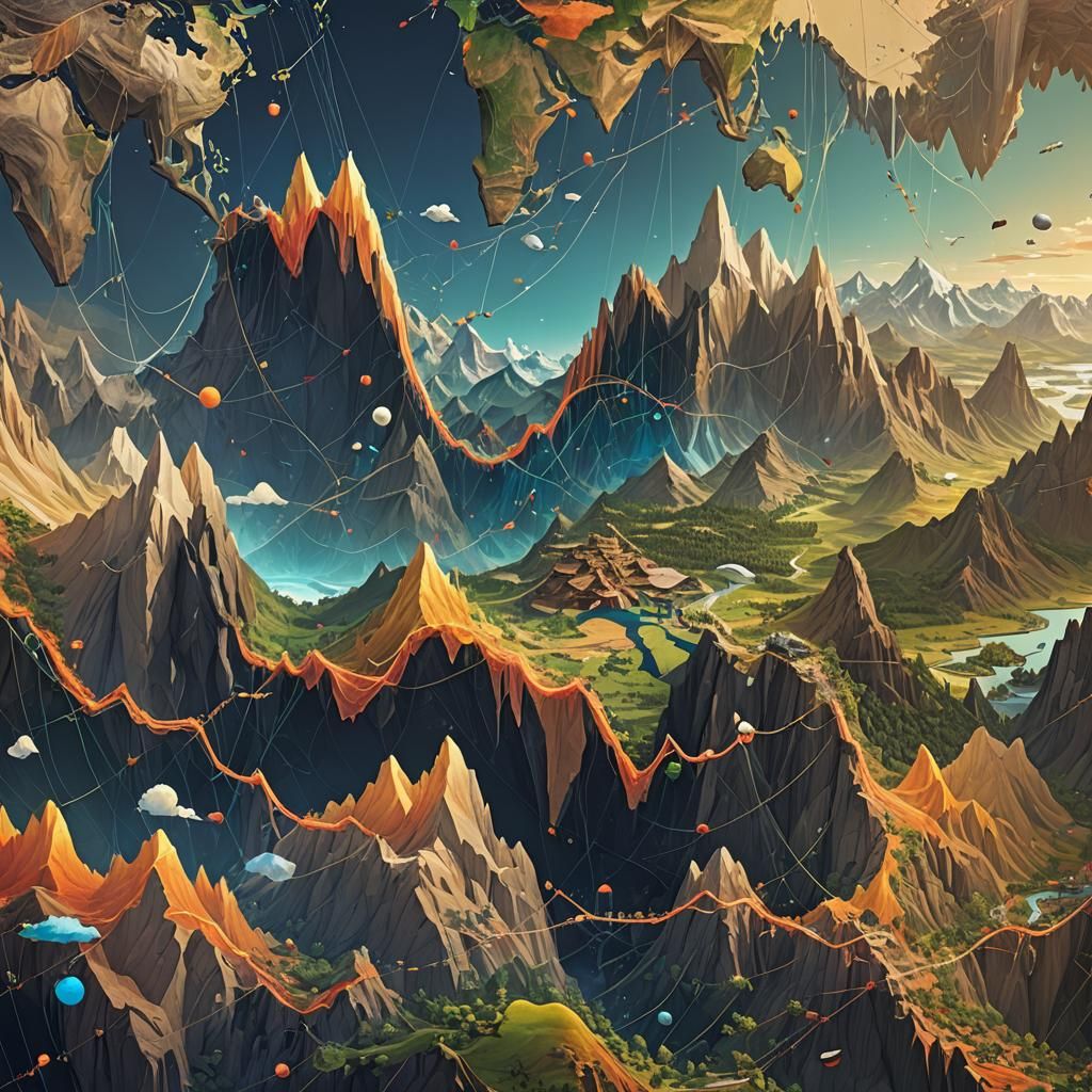 A graph - AI Generated Artwork - NightCafe Creator