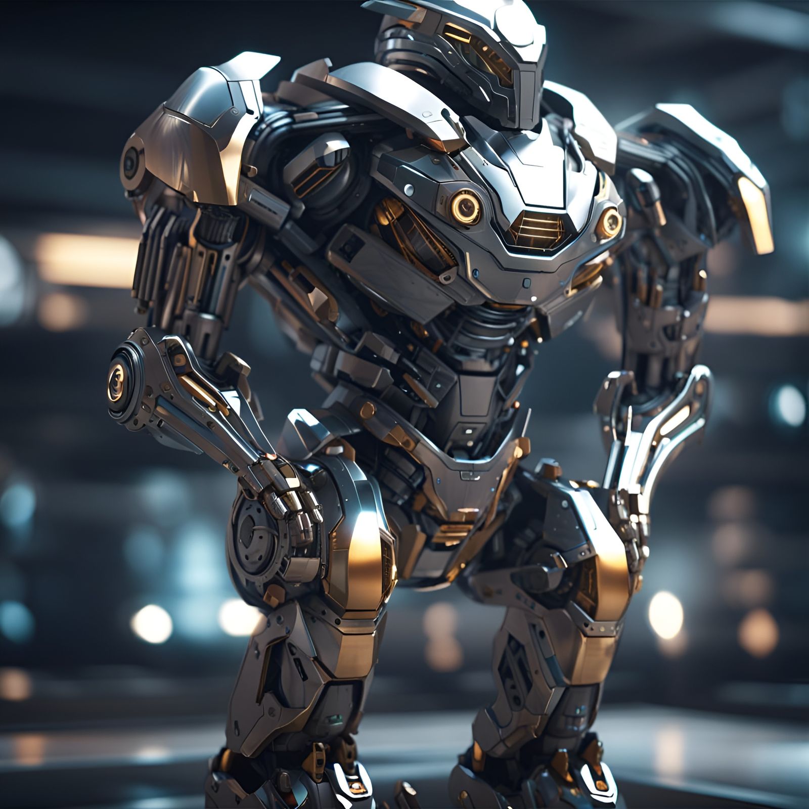 Android Helper That Is Prepared To Assist In A Moment - AI Generated ...