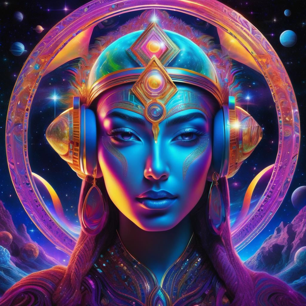 Cosmic Entity 3 - AI Generated Artwork - NightCafe Creator