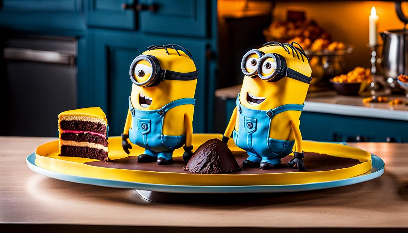Minions Cakes - AI Generated Artwork - NightCafe Creator