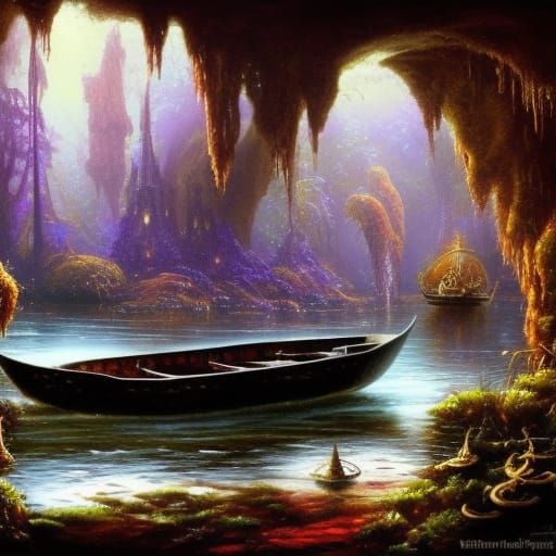 The Grotto II - AI Generated Artwork - NightCafe Creator