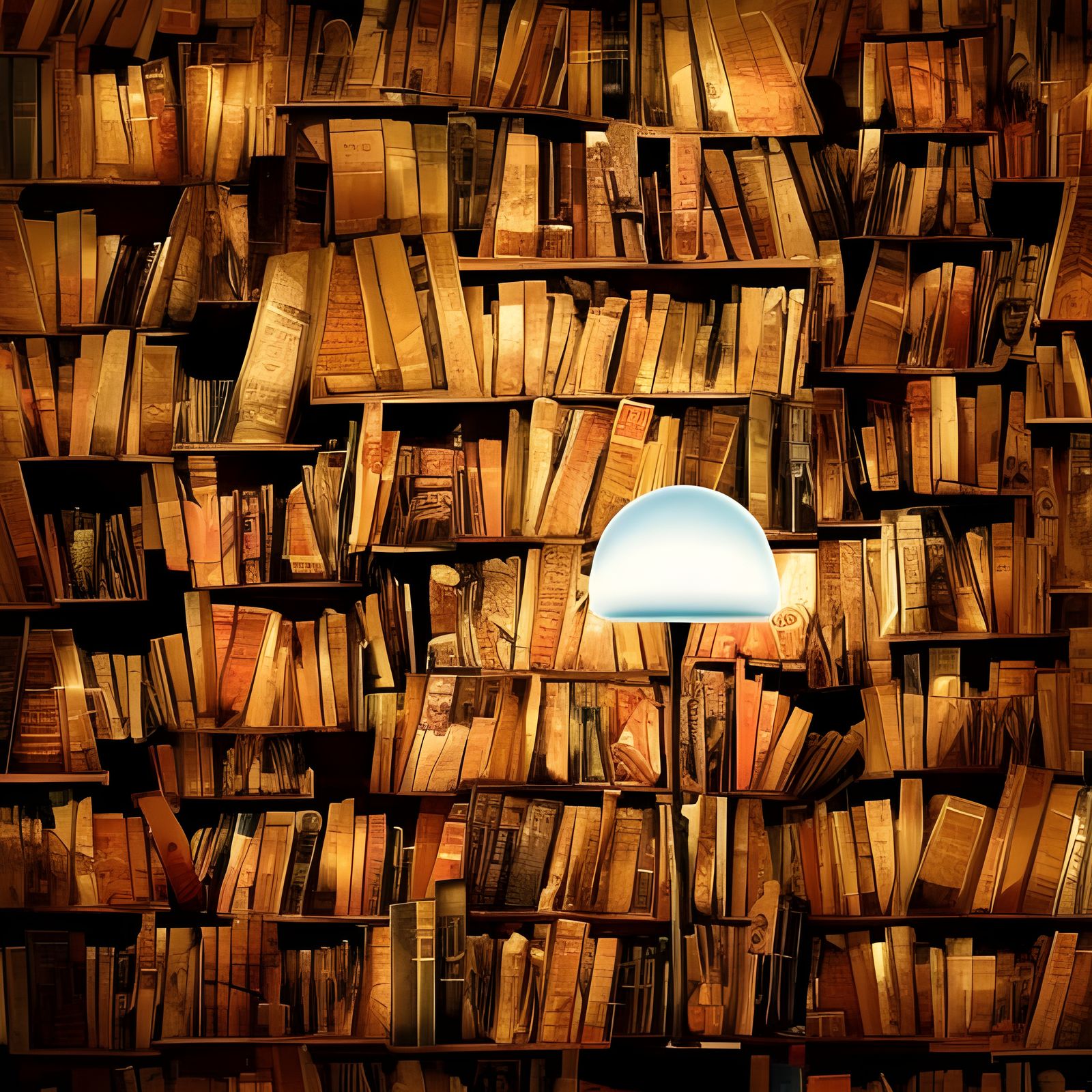 Books everywhere - Books Everywhere with Dynamic Lighting, I...