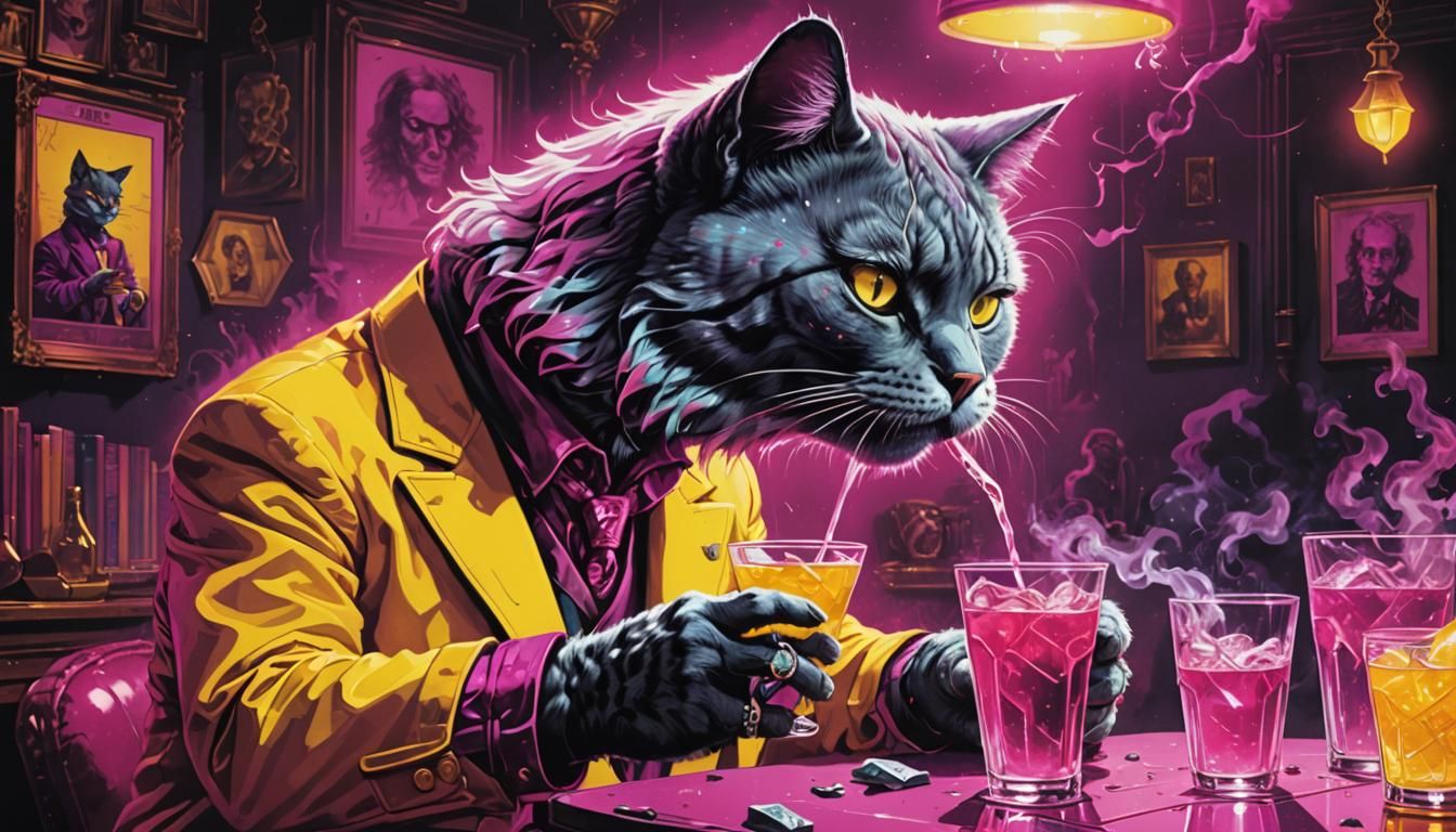 Diamond Cat - AI Generated Artwork - NightCafe Creator