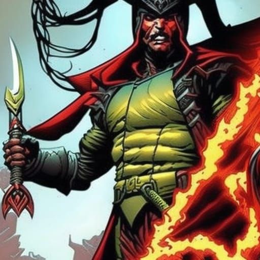 Hellspawn captain - AI Generated Artwork - NightCafe Creator