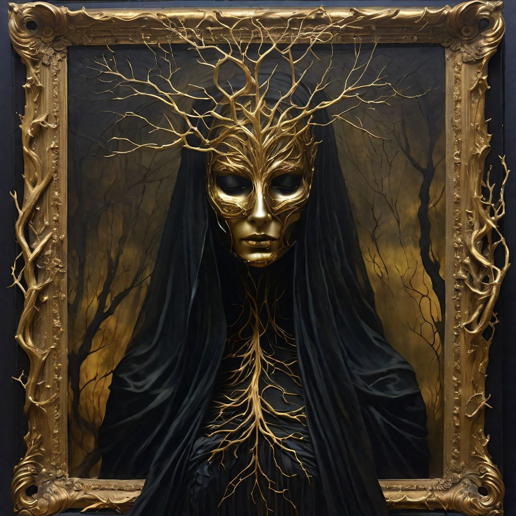 Mask of Moira 2 - AI Generated Artwork - NightCafe Creator