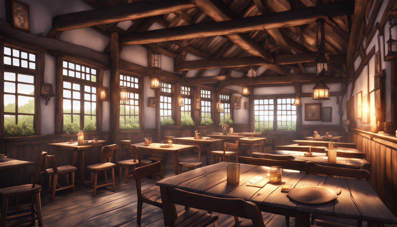 Anime style Inn - AI Generated Artwork - NightCafe Creator