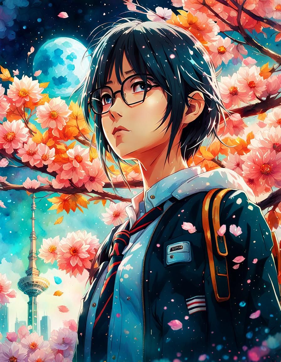 Kousei Arima/Kaori Miyazono - AI Generated Artwork - NightCafe Creator