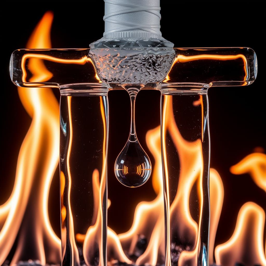 Melting ice sword - Melting ice sword