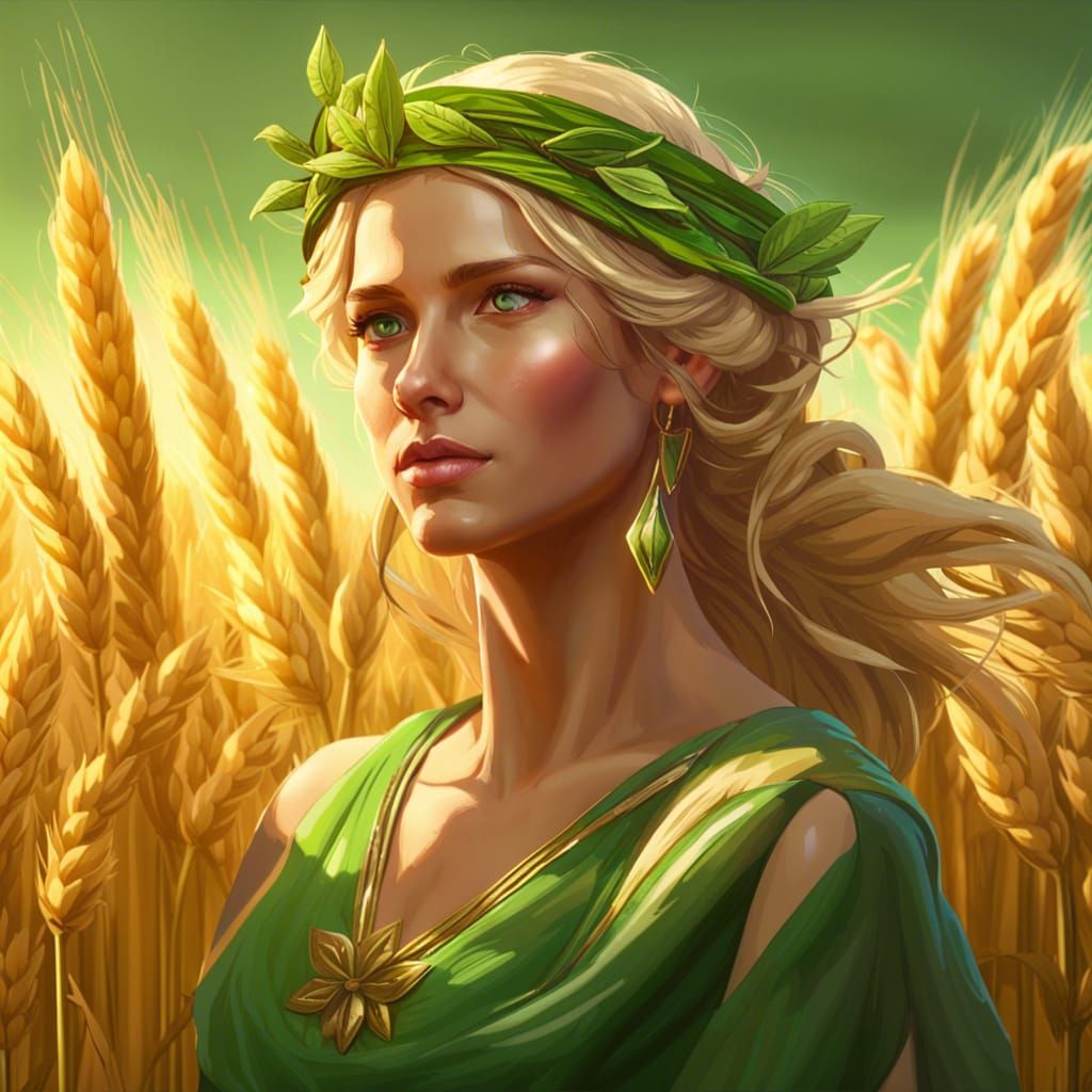 Demeter? - AI Generated Artwork - NightCafe Creator