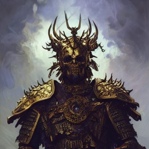 The Gilded King II - Gilded Demon King in Horror-Inspired Fa...