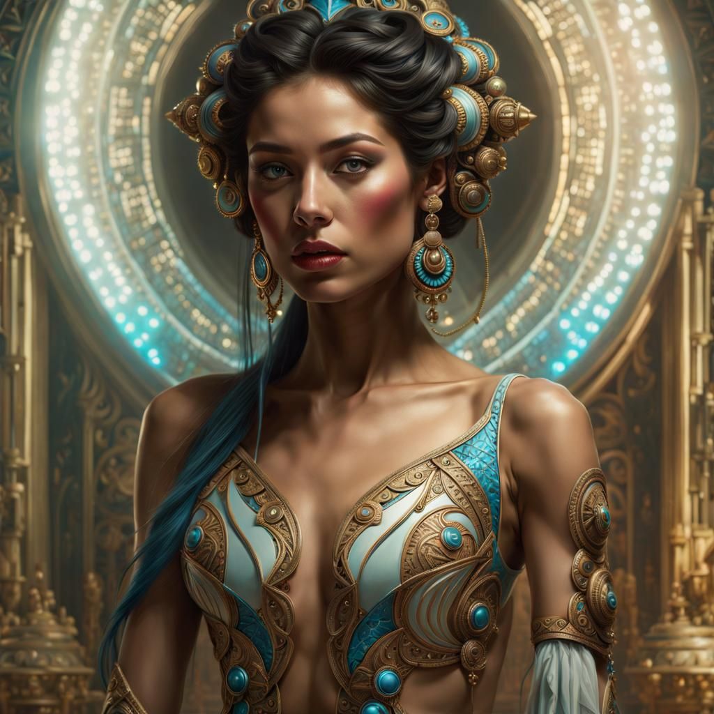 Cybil - AI Generated Artwork - NightCafe Creator