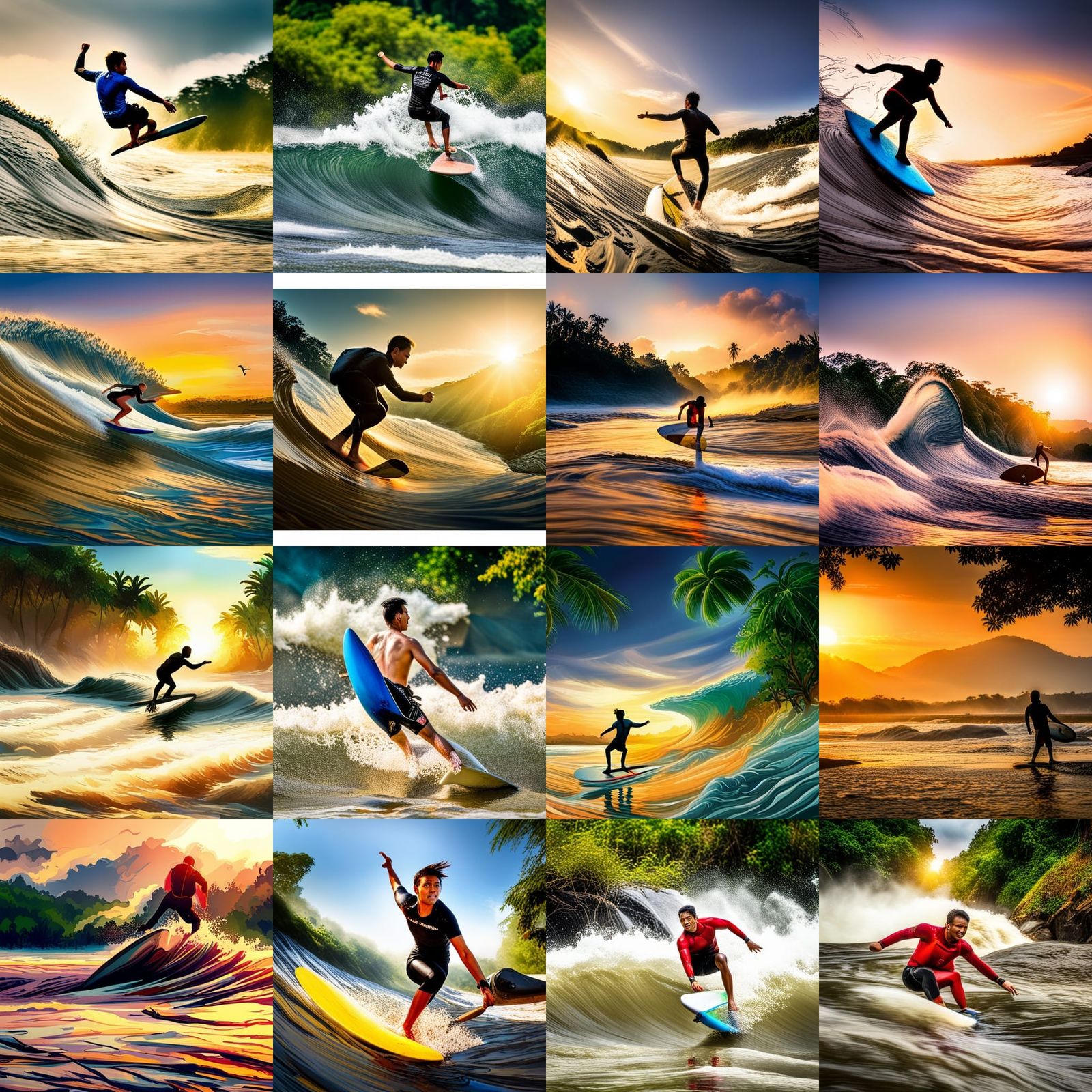 “Create a vibrant and dynamic artwork = excitement and adventure of ...