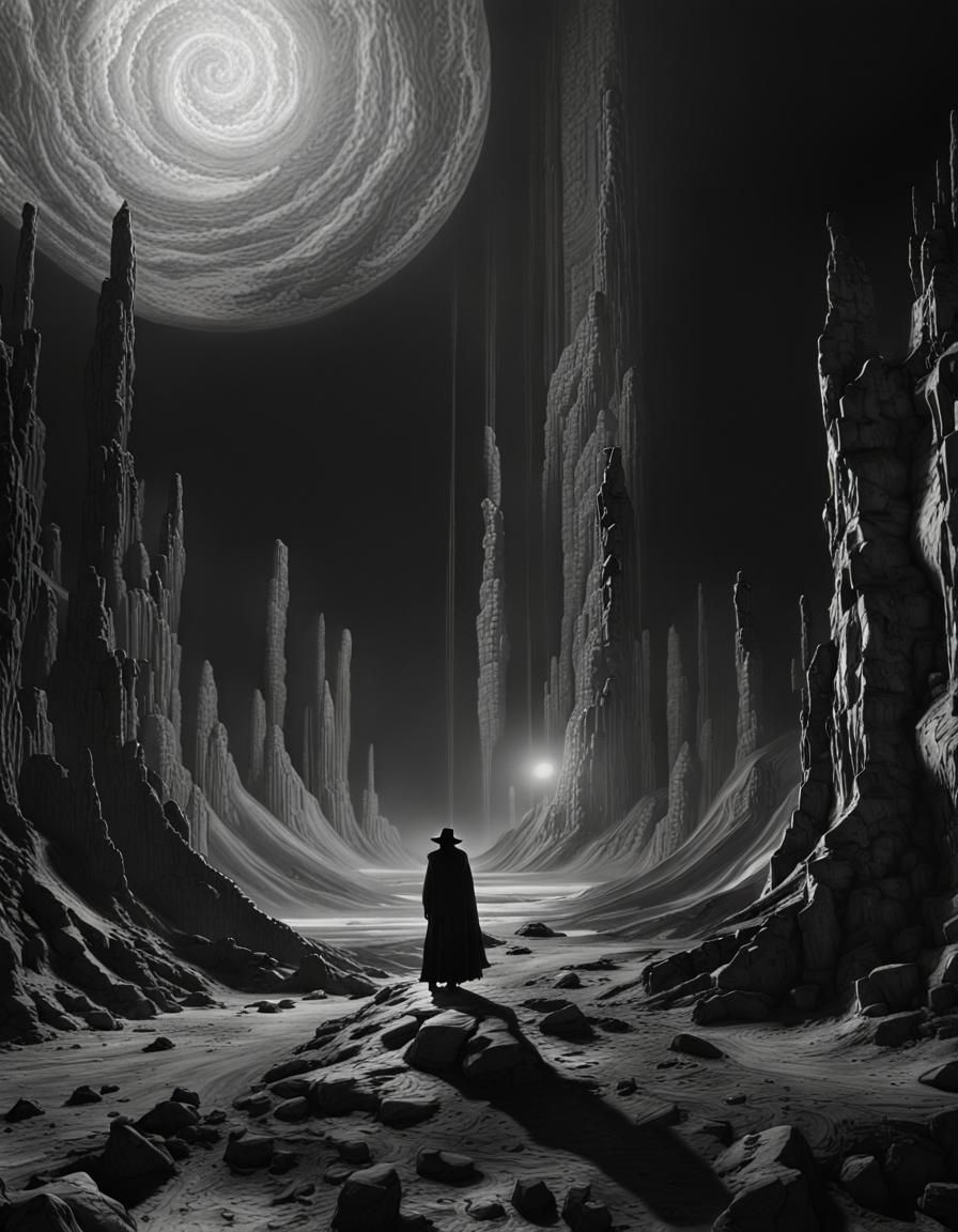 35mm film still, astral realm, spectral realm, technopagan ritual, by ...