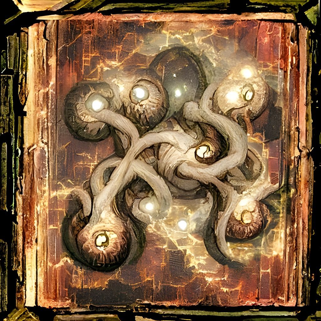 Infinite Eldritch Library - AI Generated Artwork - NightCafe Creator