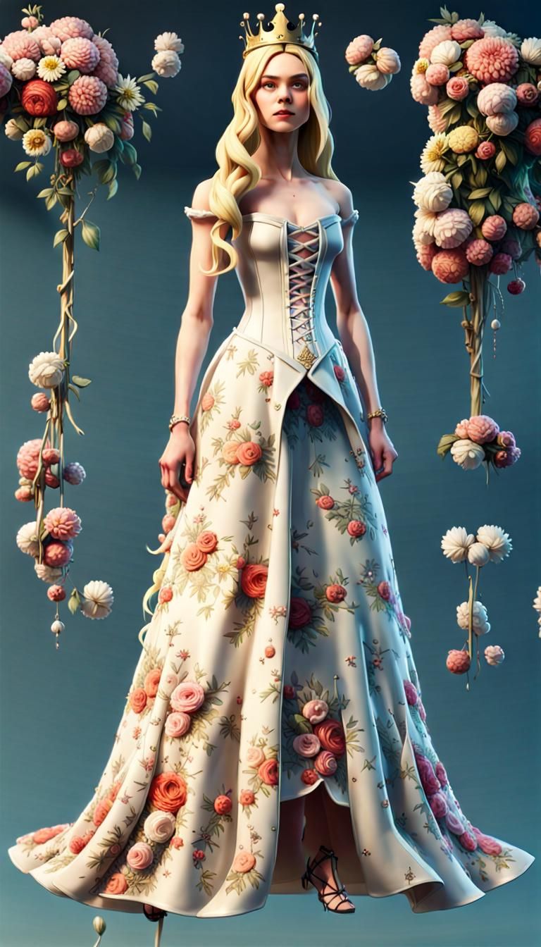 Elle Fanning Ai Generated Artwork Nightcafe Creator