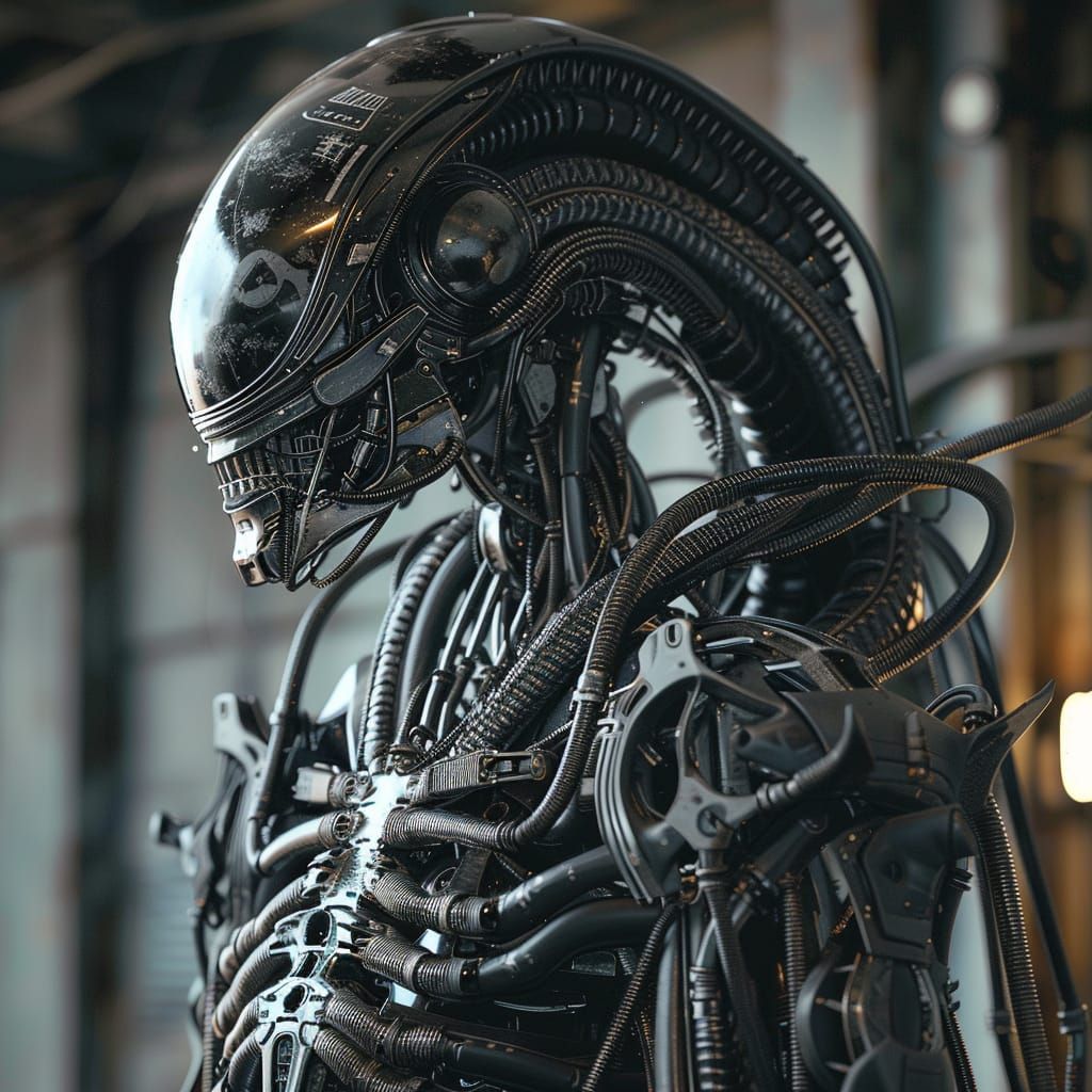 Xenomorph Evolution - AI Generated Artwork - NightCafe Creator