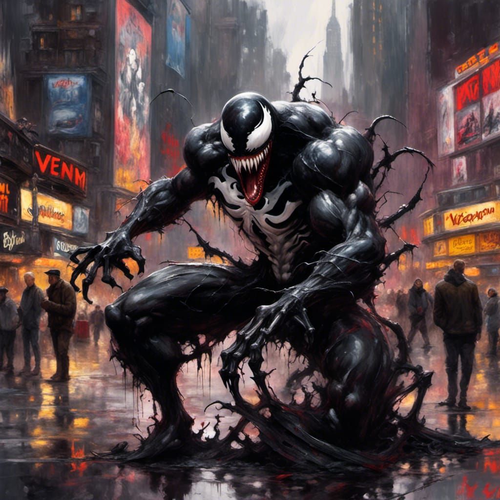 Venom - AI Generated Artwork - NightCafe Creator