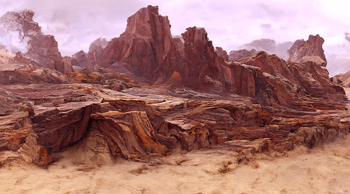 Redstone Ridge - AI Generated Artwork - NightCafe Creator