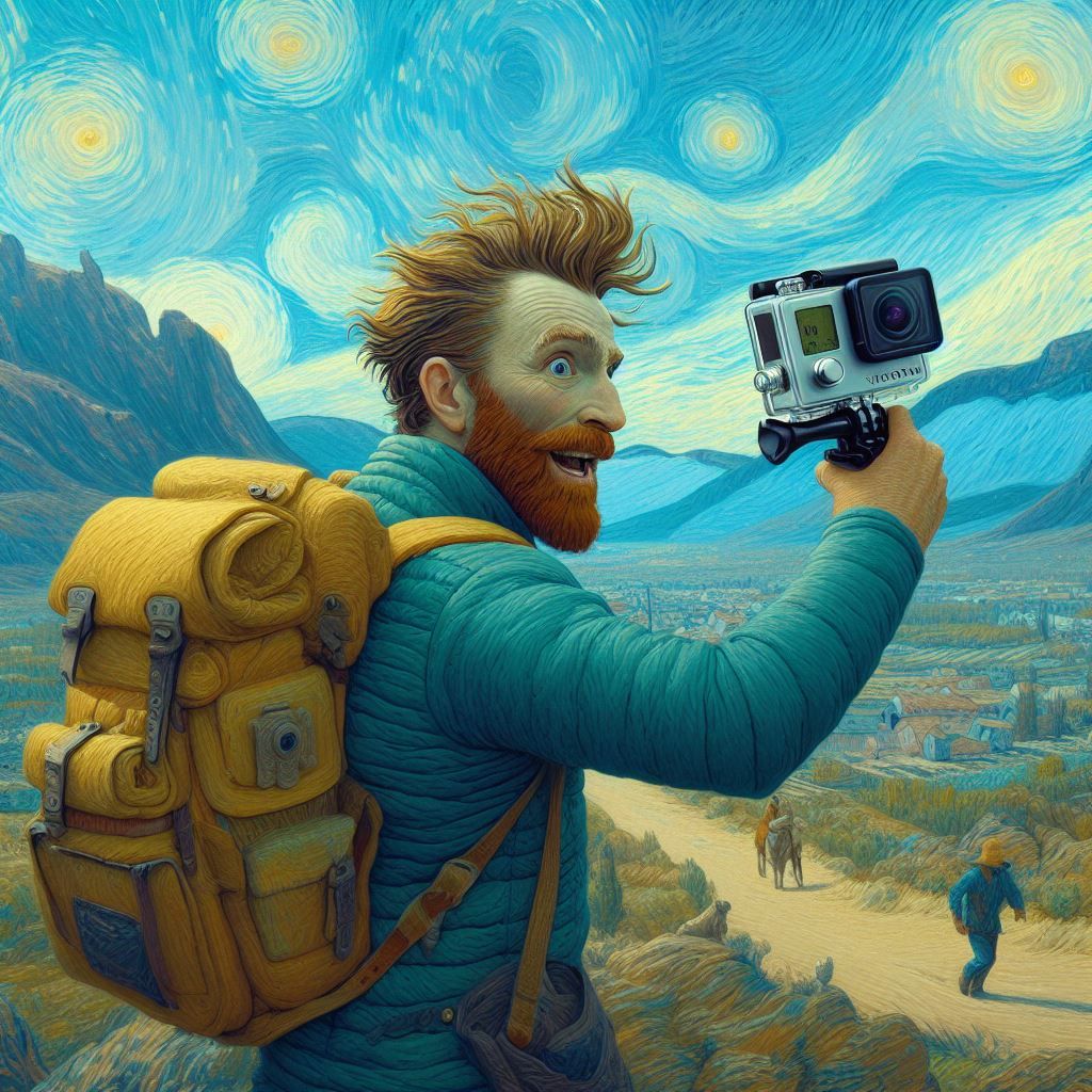 Vincent van Go Pro - AI Generated Artwork - NightCafe Creator