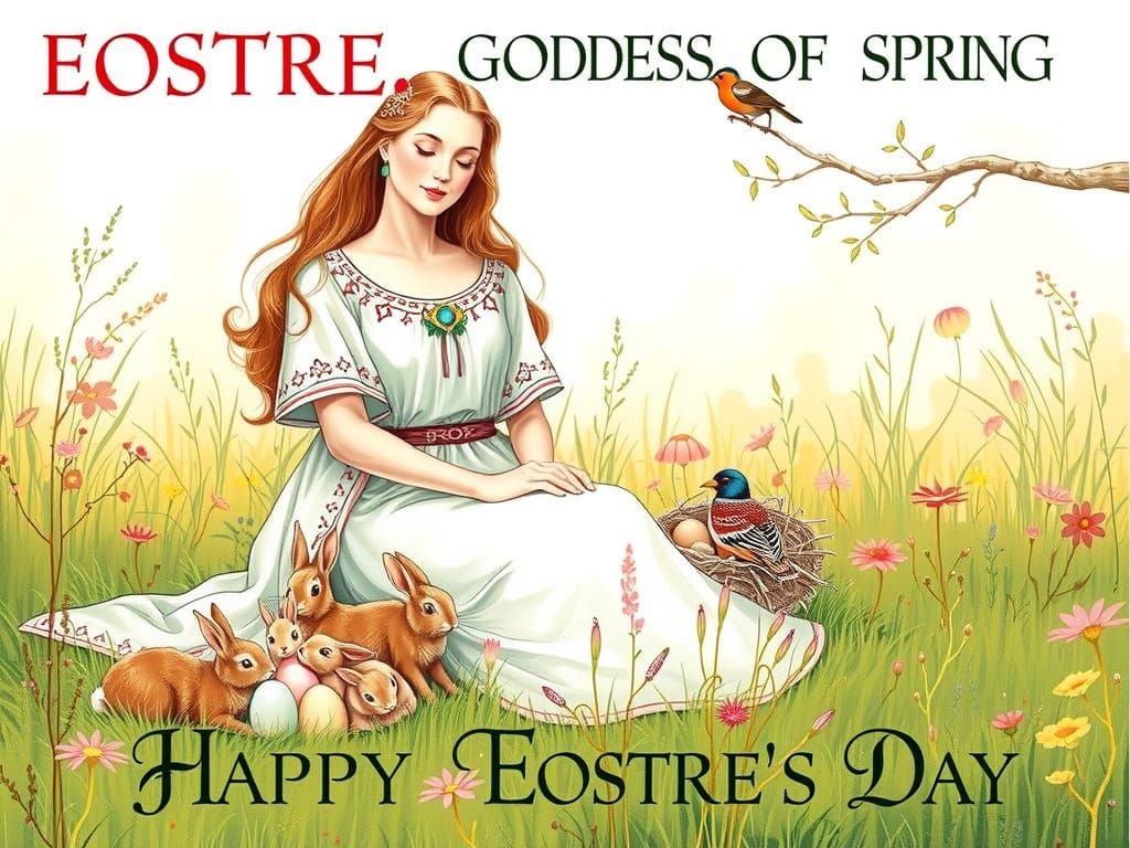 HAPPY EOSTRE'S DAY - NORSE GODDESS OF SPRING