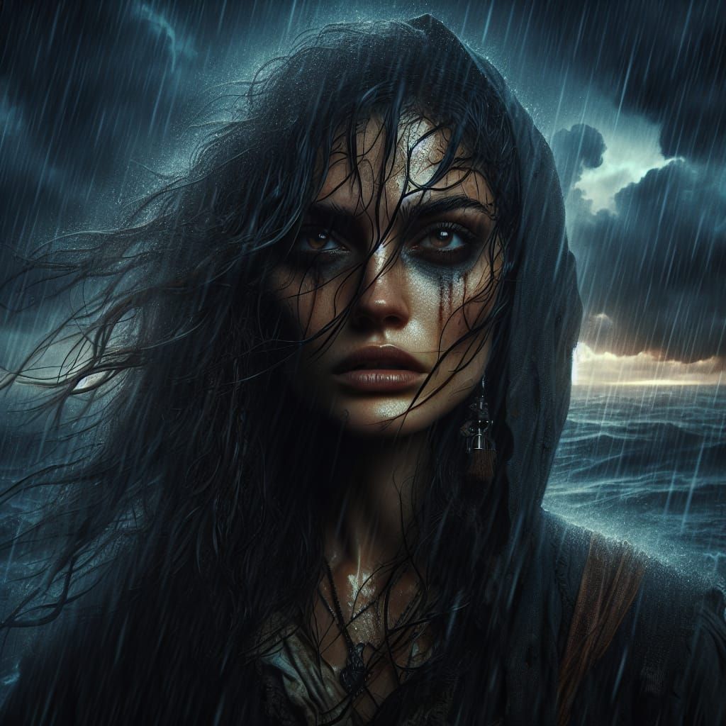 Stormy Waters - AI Generated Artwork - NightCafe Creator