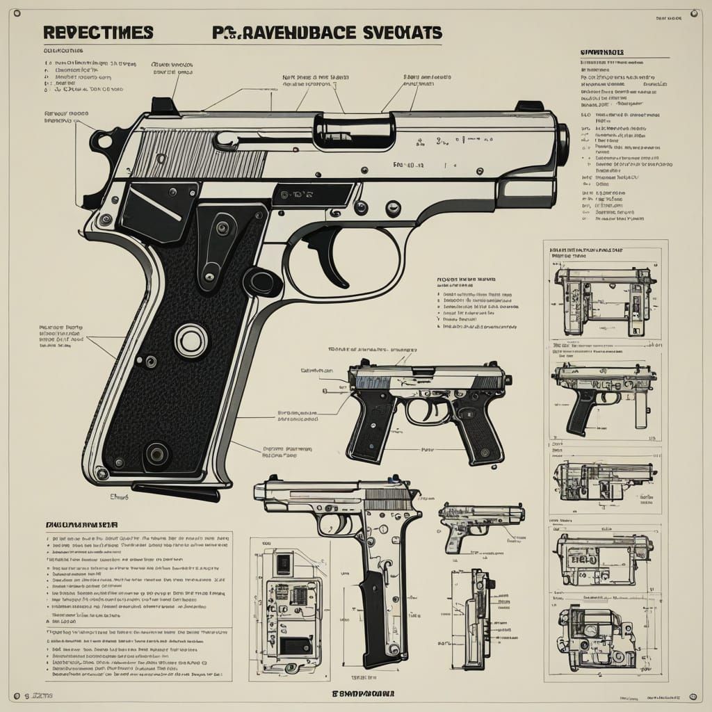schematic drawing of the pistol - Schematic Drawing of the P...