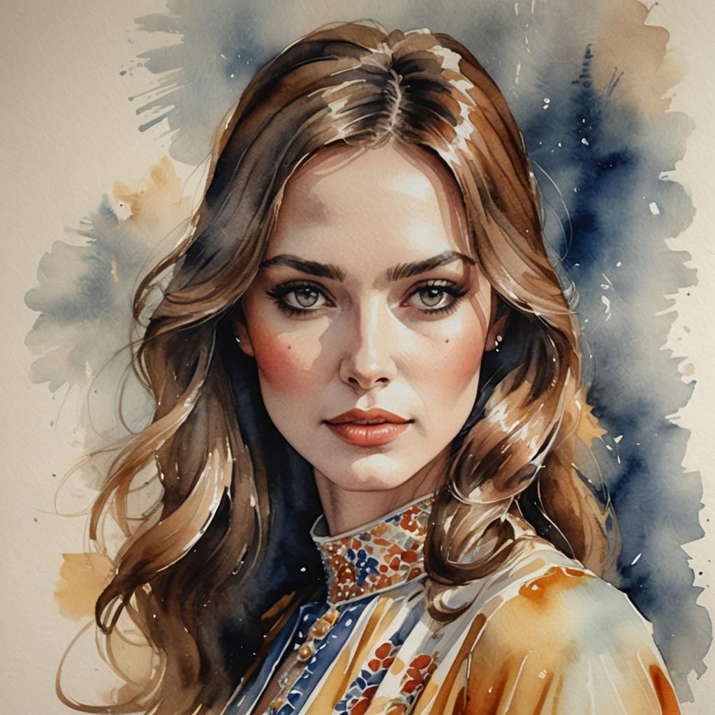 Woman's portrait - AI Generated Artwork - NightCafe Creator