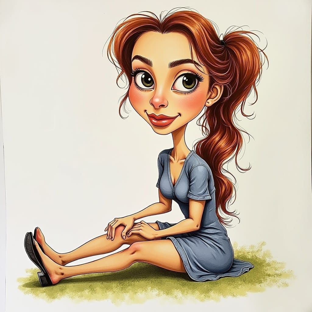 A crumby cartoon of Ruthy - A crumby cartoon of Ruthy