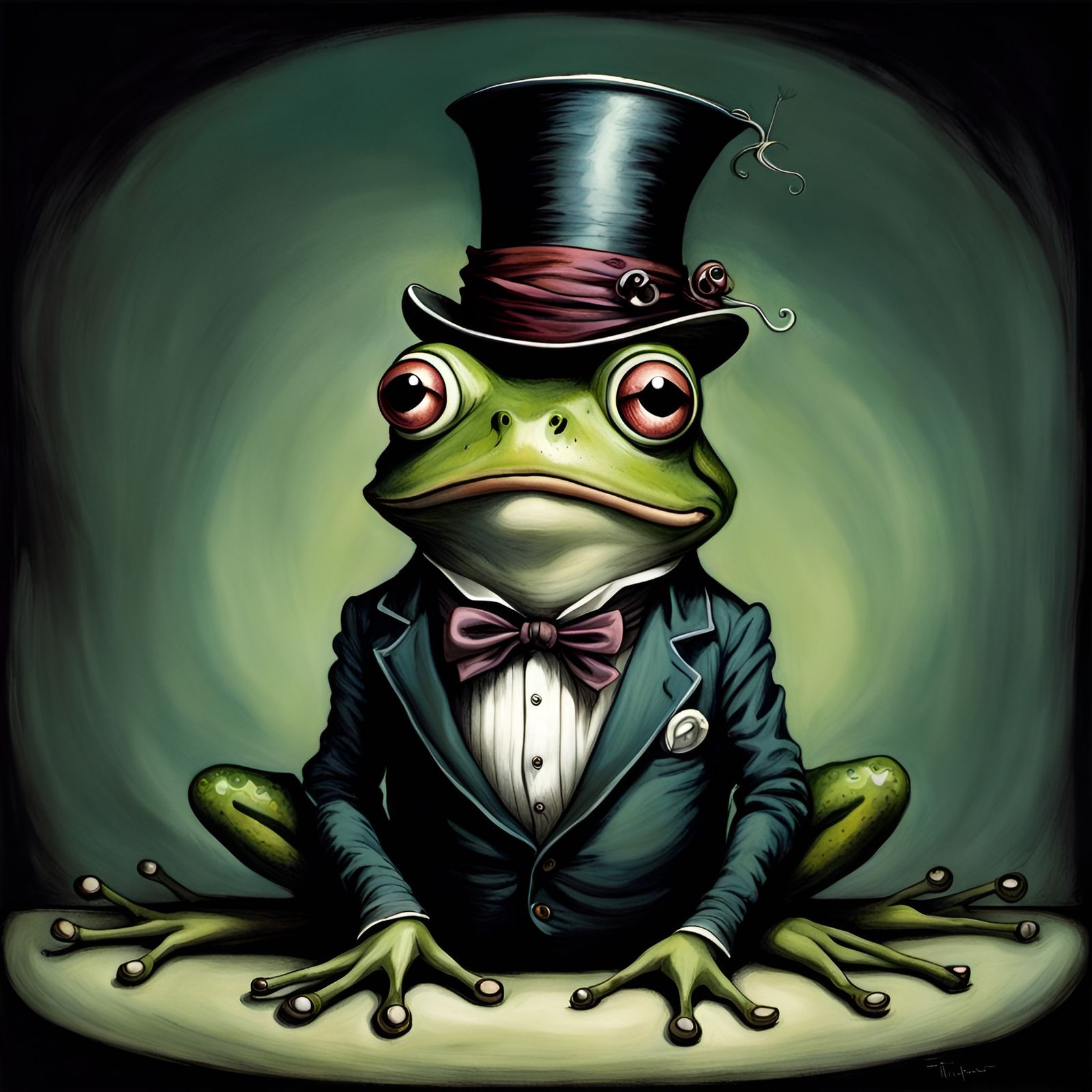 Circus Frog - AI Generated Artwork - NightCafe Creator