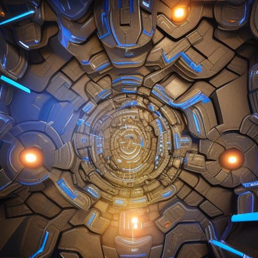 Fractal Engine - AI Generated Artwork - NightCafe Creator