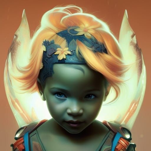 Childhood and Kindness - AI Generated Artwork - NightCafe Creator