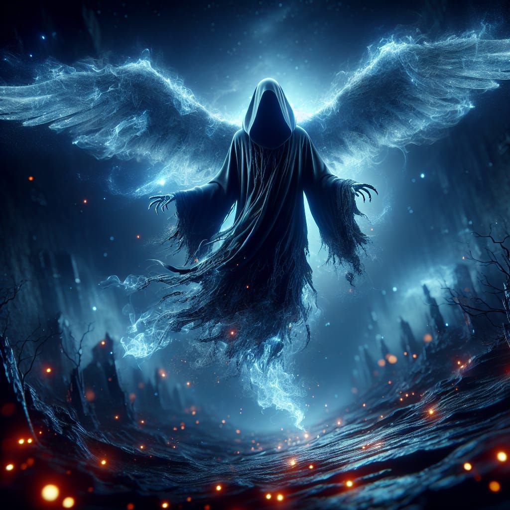 Angel of death - AI Generated Artwork - NightCafe Creator