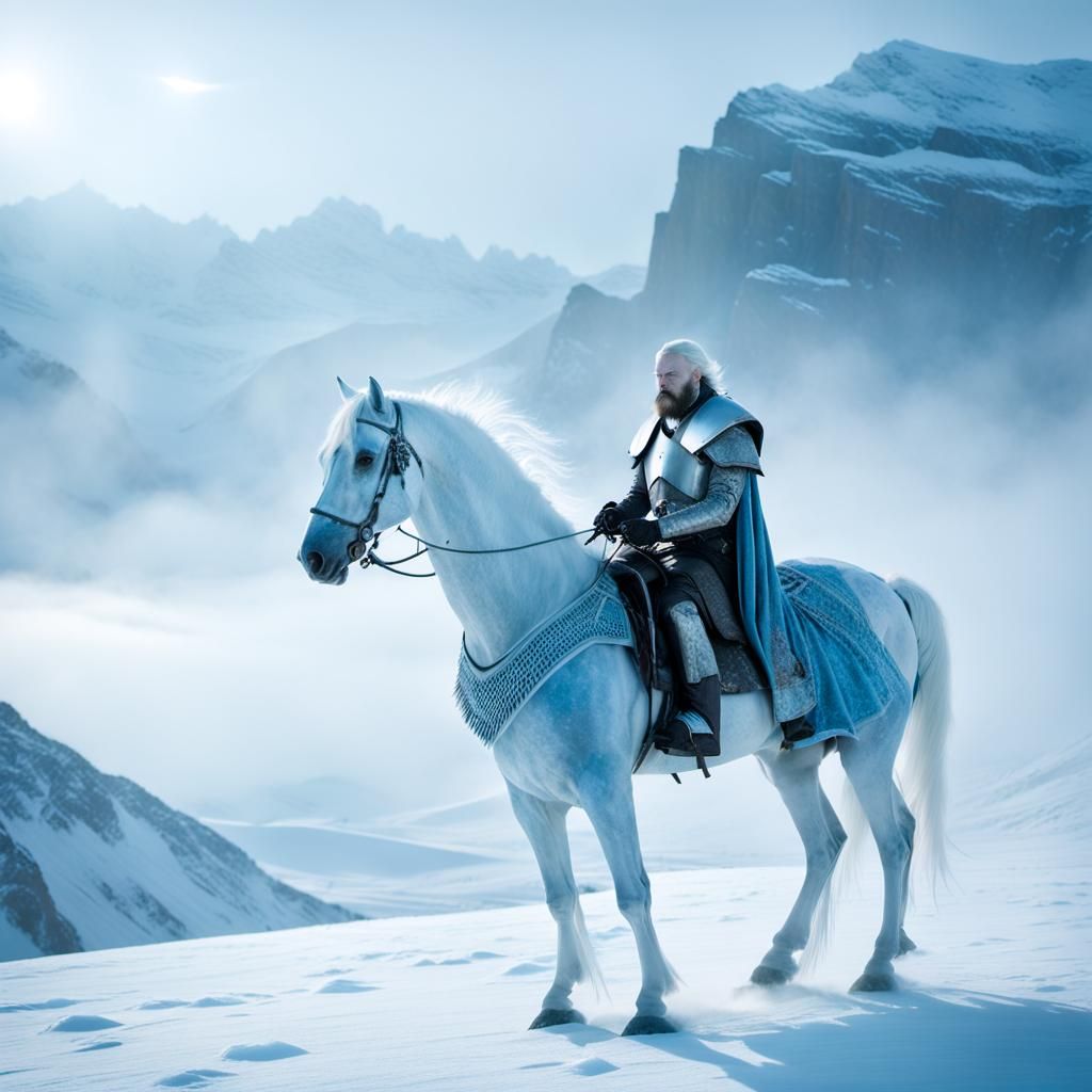 Land of Always Winter - AI Generated Artwork - NightCafe Creator