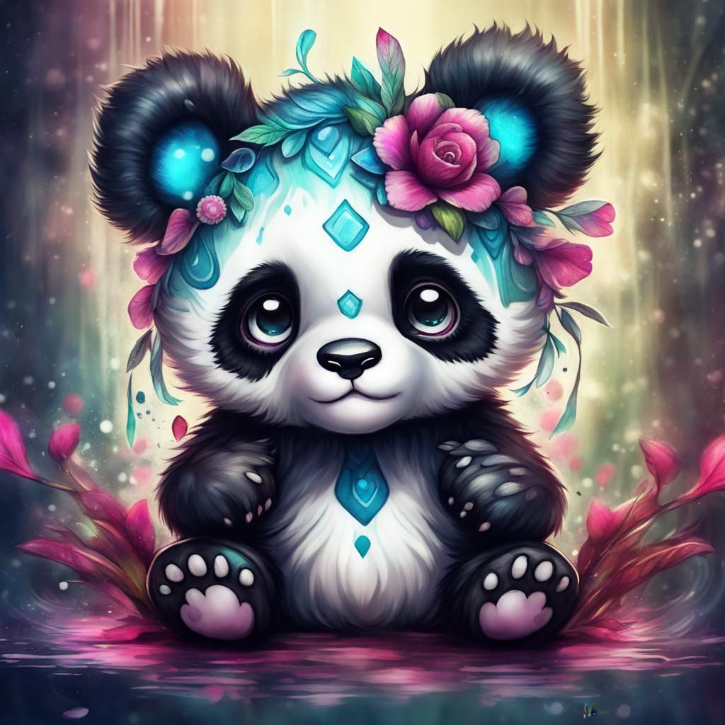 Panda - AI Generated Artwork - NightCafe Creator