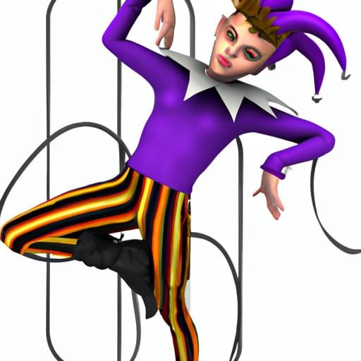 Modern Jester - AI Generated Artwork - NightCafe Creator