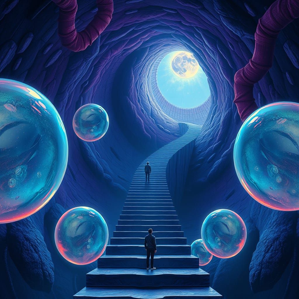 Each loop we live through - Infinite Recursion Dreamscape in...