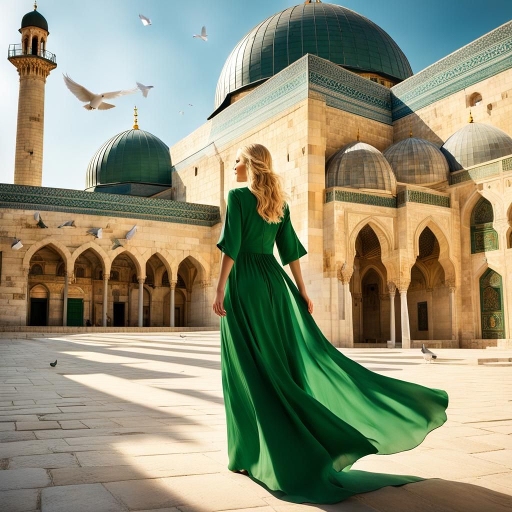 Al-Aqsa 🇵🇸 - AI Generated Artwork - NightCafe Creator