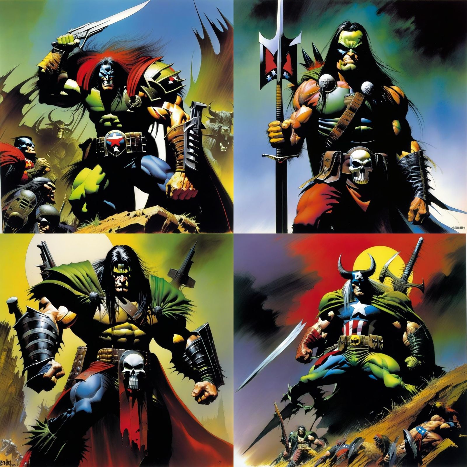 Artist Studies 1626 : by Simon Bisley - AI Generated Artwork ...