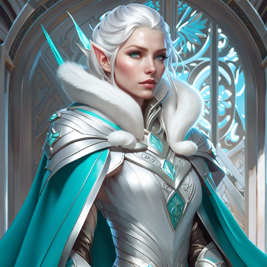 Snow elf... - AI Generated Artwork - NightCafe Creator