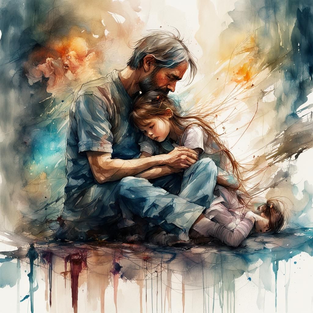 Soothing Father - AI Generated Artwork - NightCafe Creator
