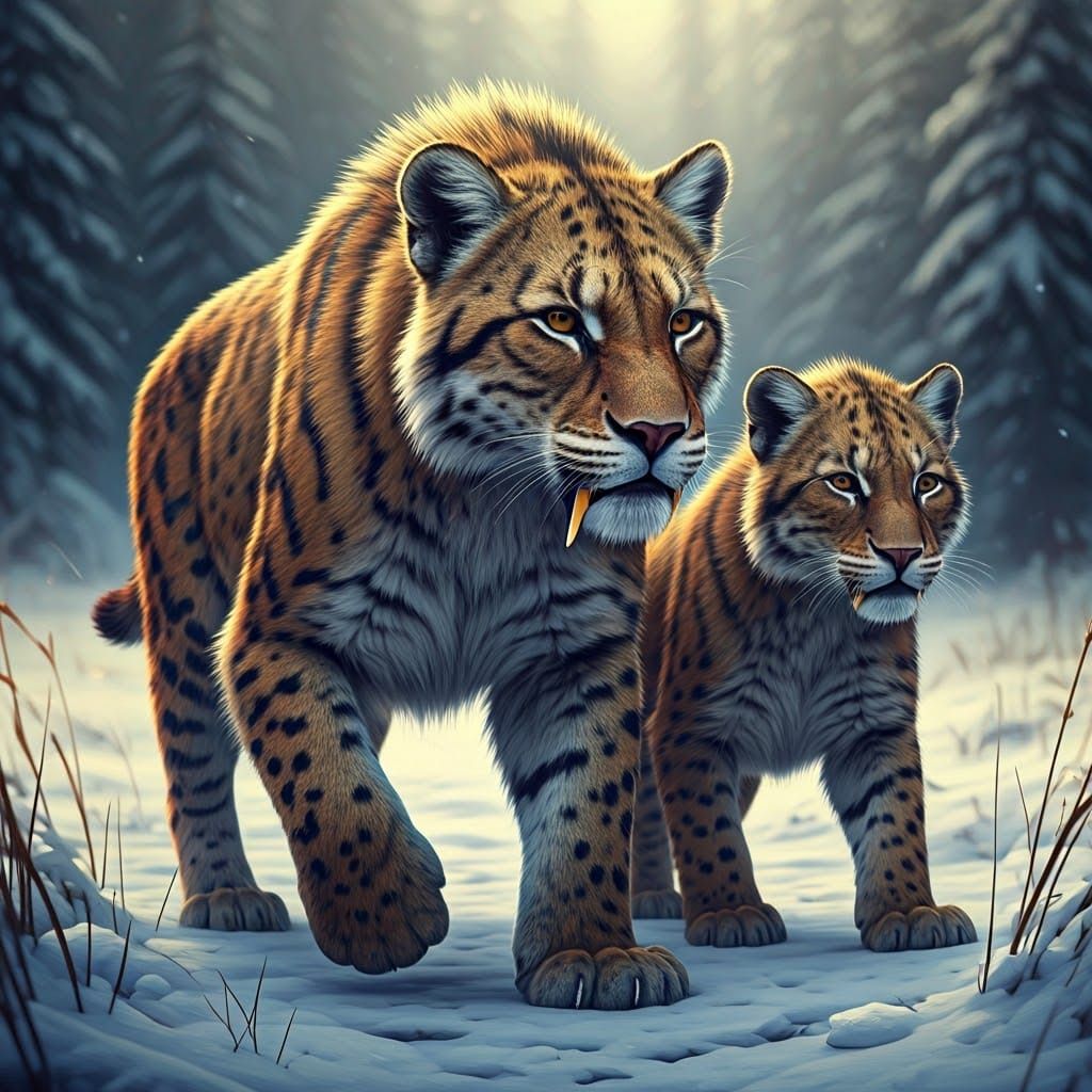 Saber-toothed cats - Saber-toothed cats