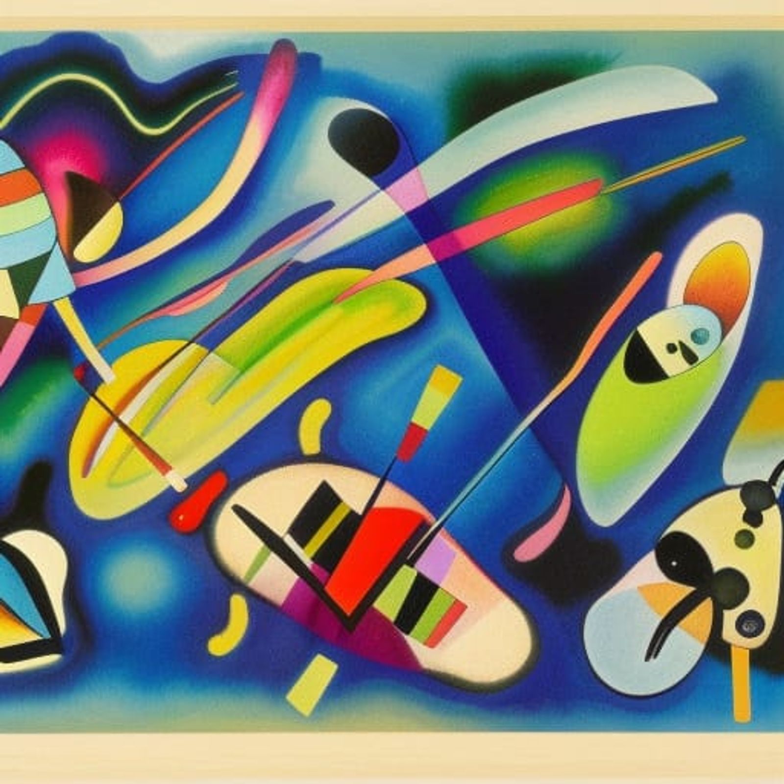 Kandinsky bugs - AI Generated Artwork - NightCafe Creator